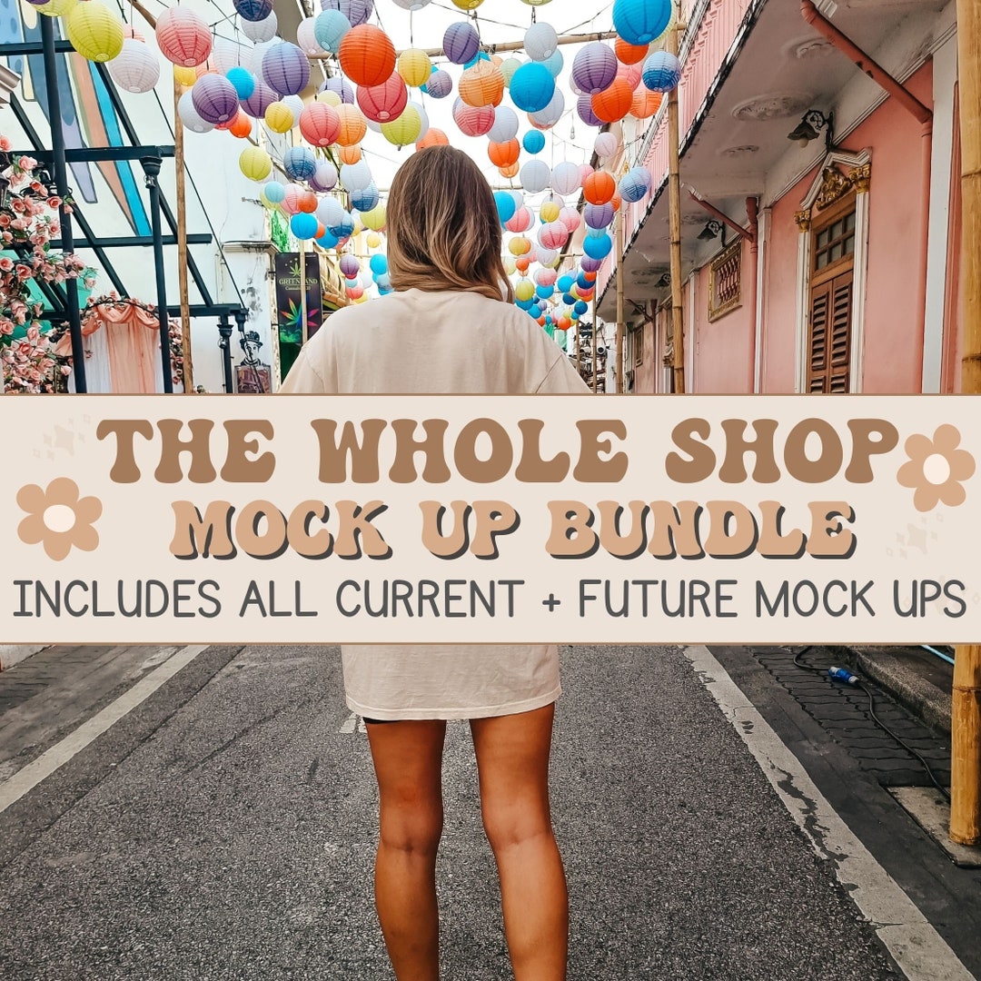 WHOLE Shop Bundle Mockup Bundle | Full Lifetime Access Store Shop Pass ...