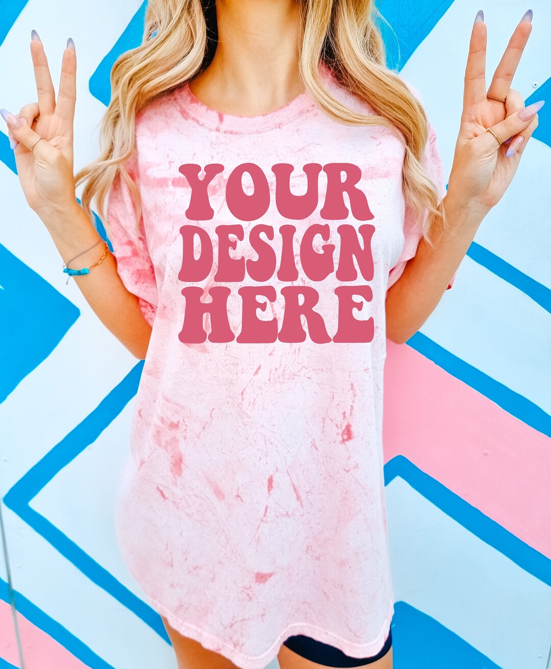 Comfort Colors CC1745 Color Blast Clay Shirt Mockup | CC Clay Tshirt ...