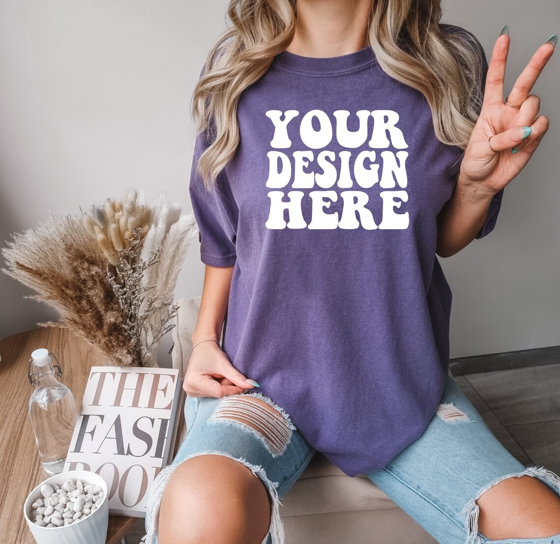 Comfort Colors C1717 Grape Shirt Mockup CC Grape Tshirt - Etsy
