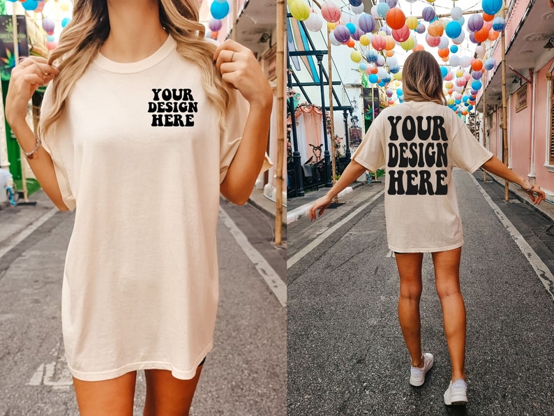 Comfort Colors C1717 Ivory Shirt Mockup Ivory Tshirt - Etsy