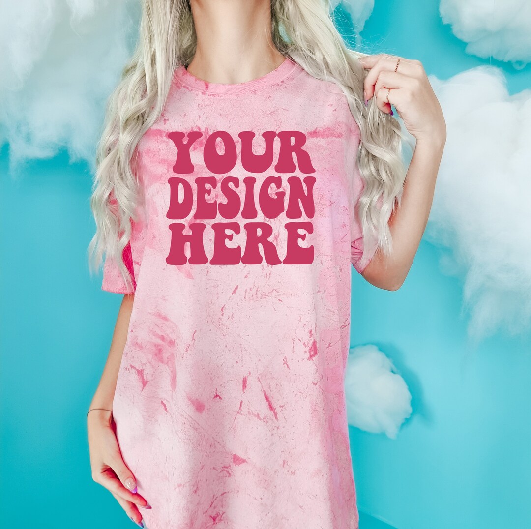 Comfort Colors CC1745 Color Blast Clay Shirt Mockup | CC Clay Tshirt ...