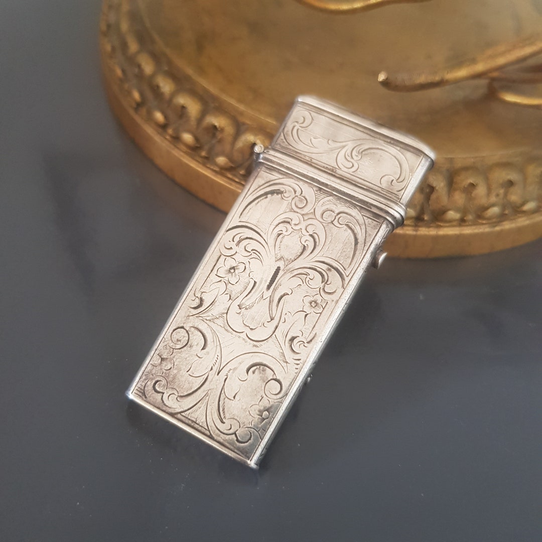 Antique Sterling Silver Lancet Case Mid Xixth Century Napoleon III - Etsy