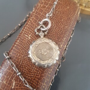 Antique French Silver Vermeil Xixth Century French Victorian Locket ...