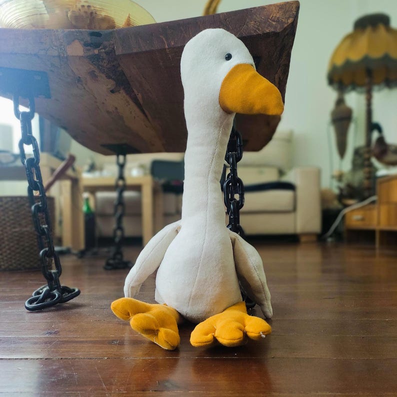 Goose Plush Sewing Pattern PDF – 16 Inch Soft Toy– DIY Farm Animal ...