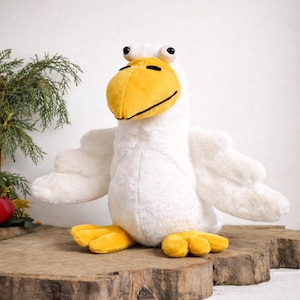 Crow Plush Sewing Pattern PDF, Raven Stuffed Animal Pattern, Gothic ...