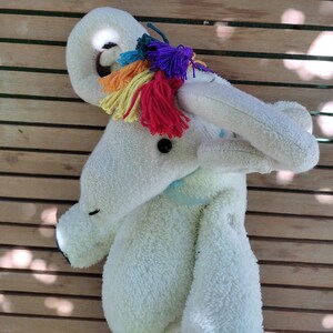 DIY Ram Plush Sewing Pattern - Stuffed Sheep Toy Pattern, Plush Doll ...