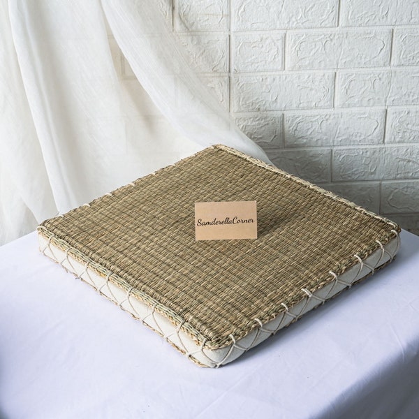 Straw Cushion - Etsy