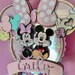 Mickey & Minnie Mouse Shaker Cake Topper First Birthday Party Baby Girl ...