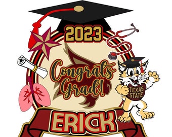 Texas State Cake Decorations - Etsy