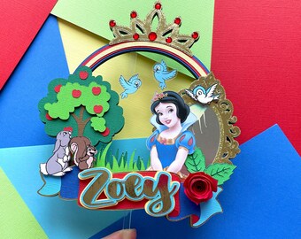 Snow White Cake Topper - Etsy