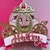 CARS Cake Topper W/ Confetti & LED Lights Lightning Mcqueen Two Fast ...