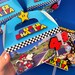 Mario Kart Favor Boxes Super Mario Bros Gable Box Mario Luigi Bowser ...