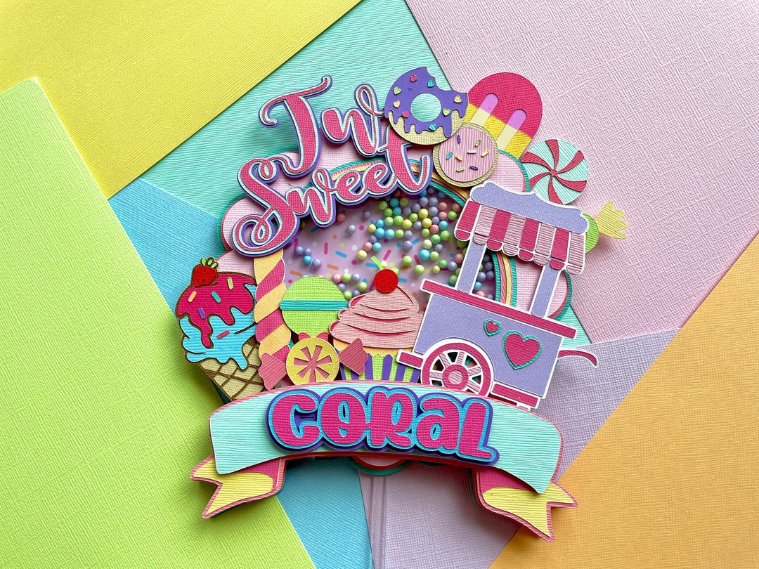 Two Sweet Cake Topper - Etsy