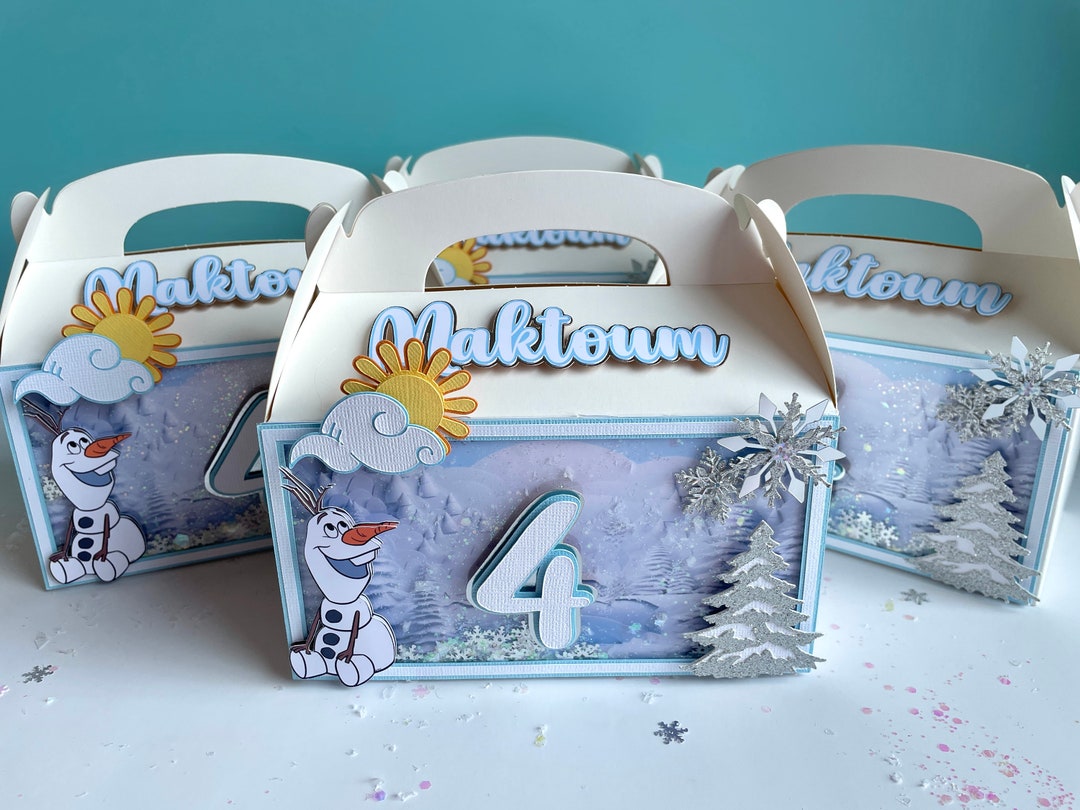 Olaf & Frozen Gable Boxes Elsa Anna Olaf Gable Box Frozen Birthday ...