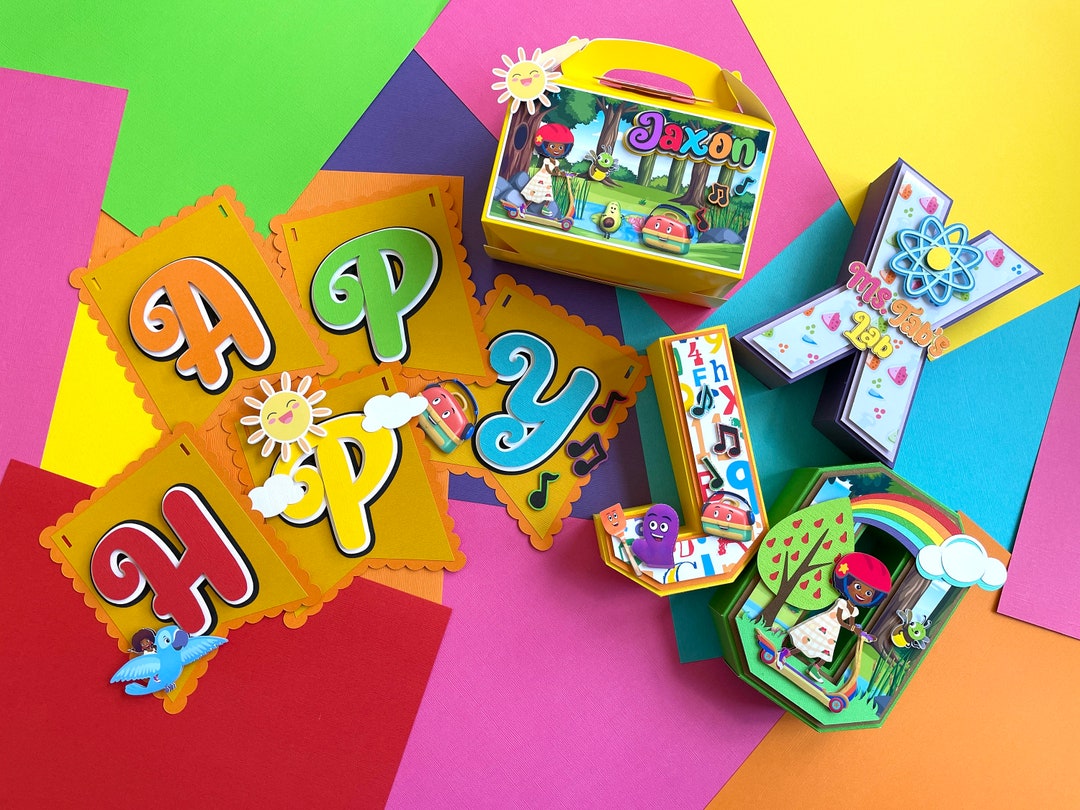 Tab Time PARTY PACK Birthday Decor - Etsy