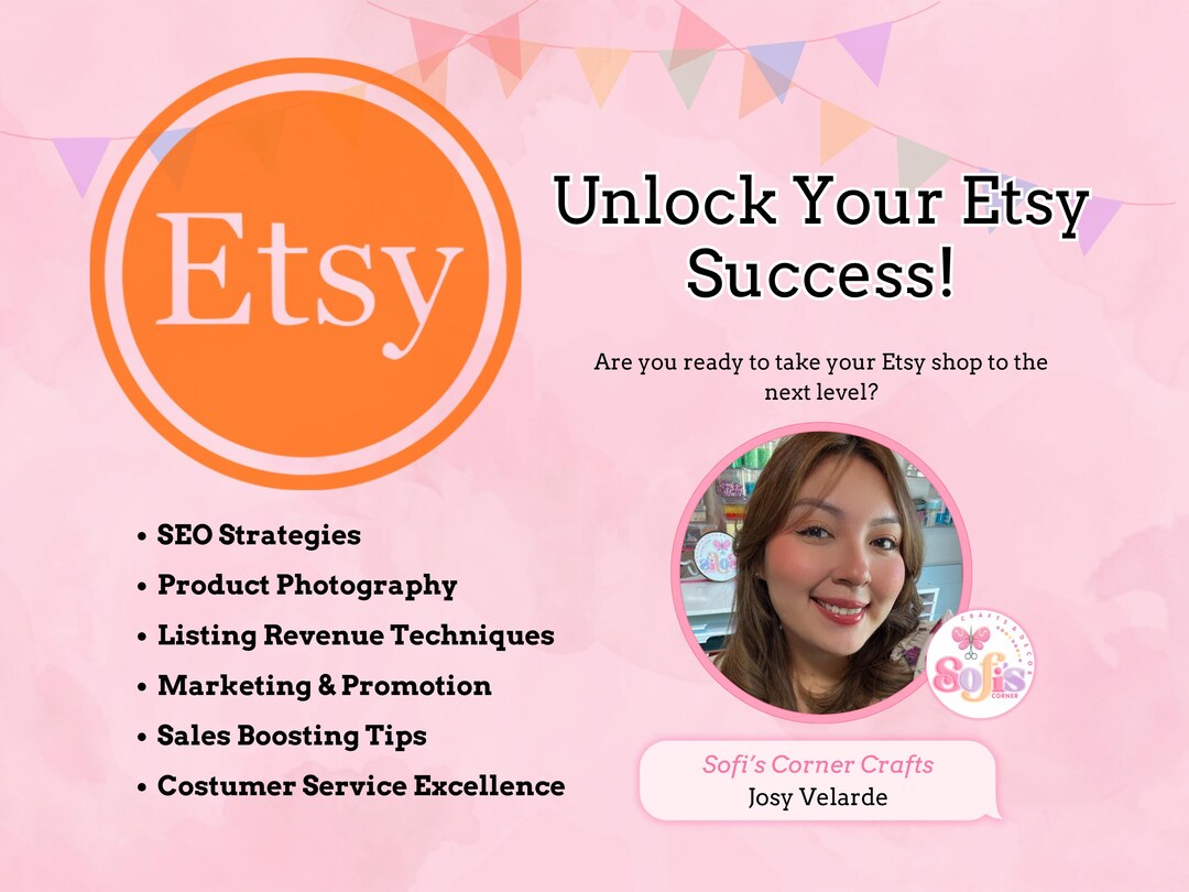 Etsy Success Class Recording ~ Etsy Basics - Etsy