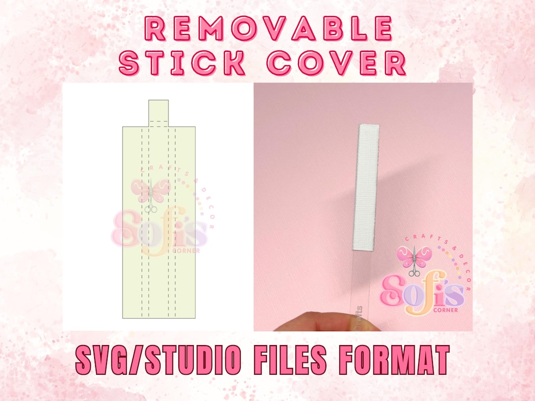 Removable Stick Cover THIN - Acrylic Stick Cover for Crafts! - Etsy
