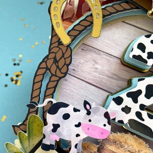 First/not My First Rodeo Cake Topper, Cowboy Party Decor Birthday ...