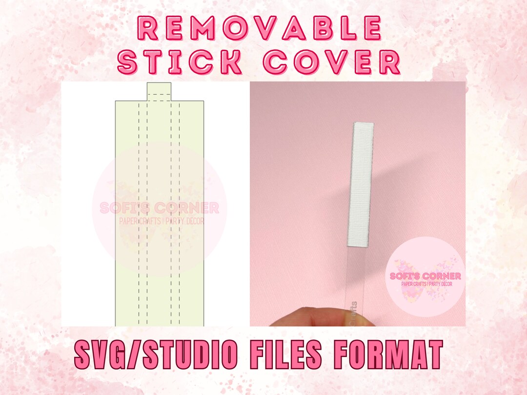 Removable Stick Cover THIN Acrylic Stick Cover for Crafts - Etsy