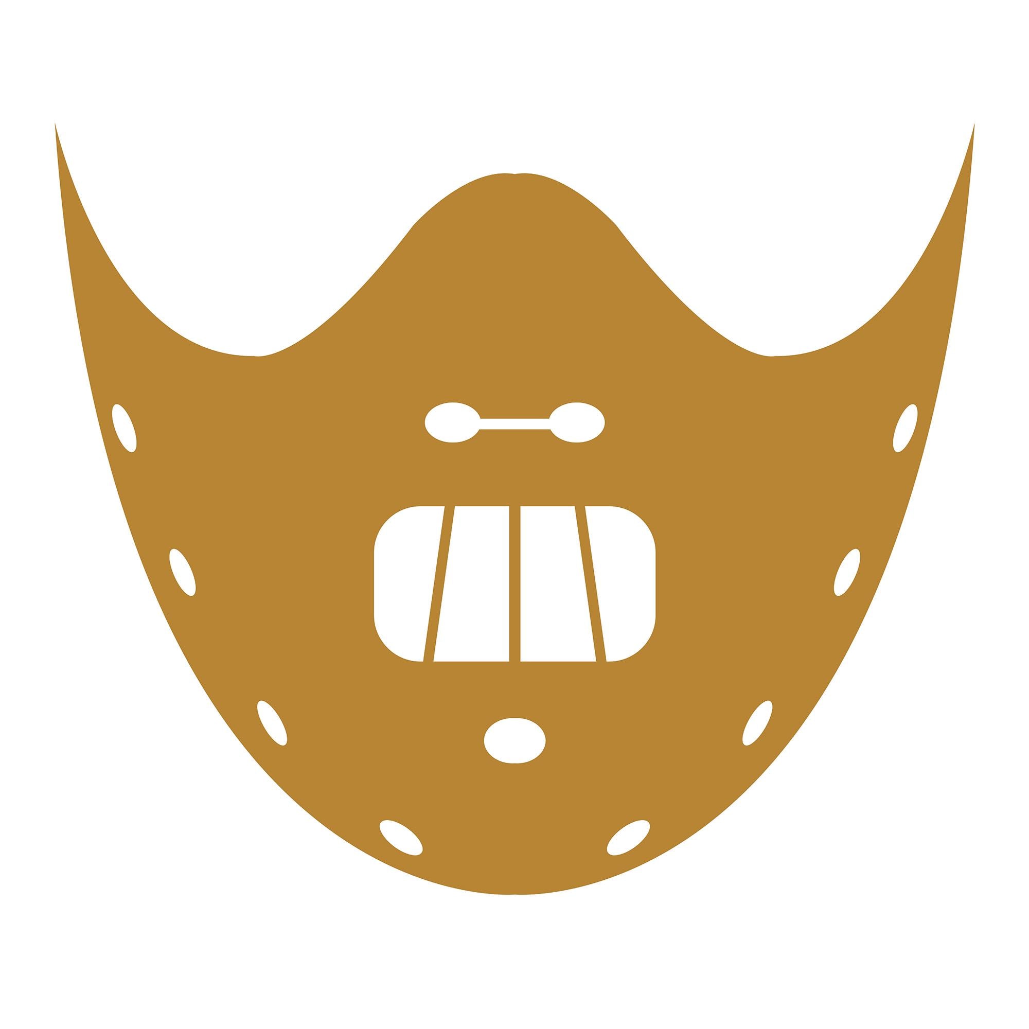 Hannibal Mask Svg, Hannibal Lecter Svg Silhouette Horror Movie ...