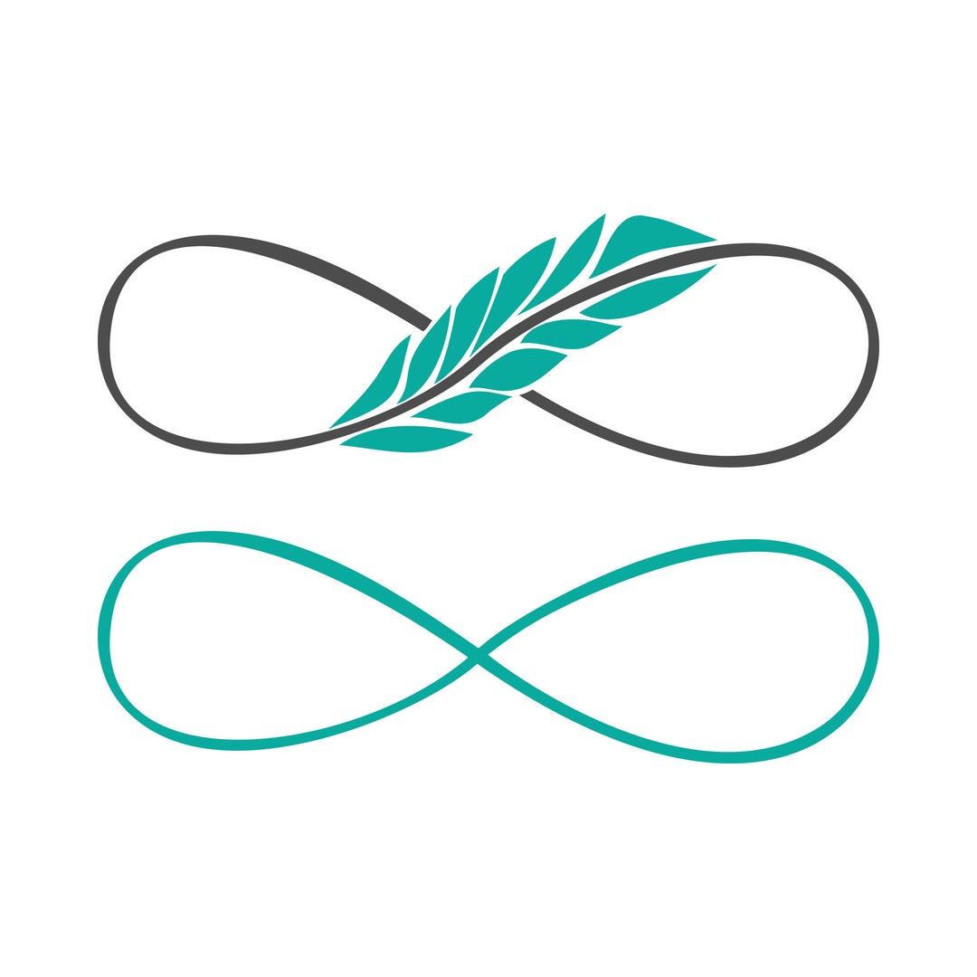 Infinity Symbol Svg. Vector Cut File for Cricut, Silhouette, Pdf Png ...