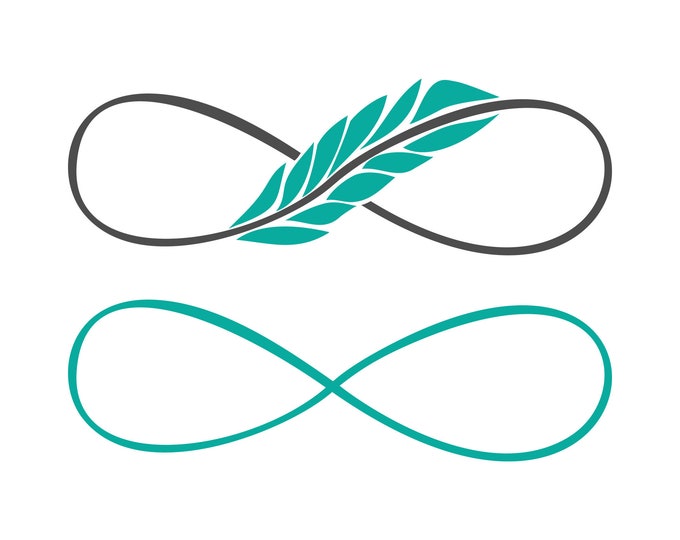 Símbolo infinito svg. Archivo de corte vectorial para Cricut, silueta ...