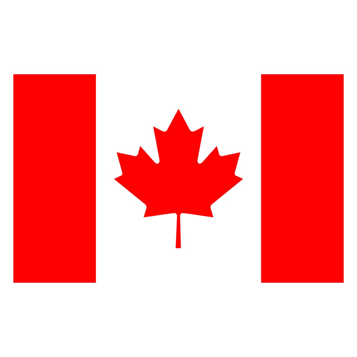 Canadian National Flag SVG: Full Scale Cricut and Silhouette Cutting ...
