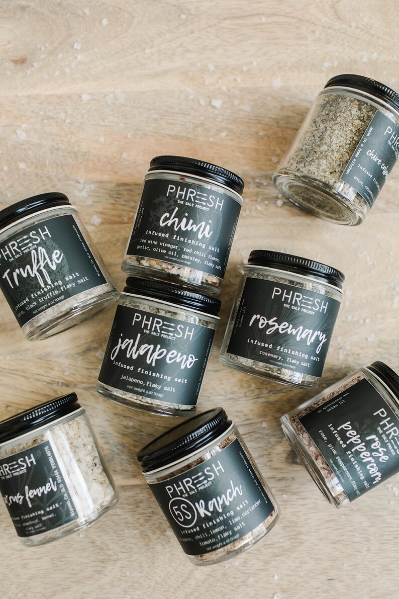 Infused Finishing Salts - Etsy