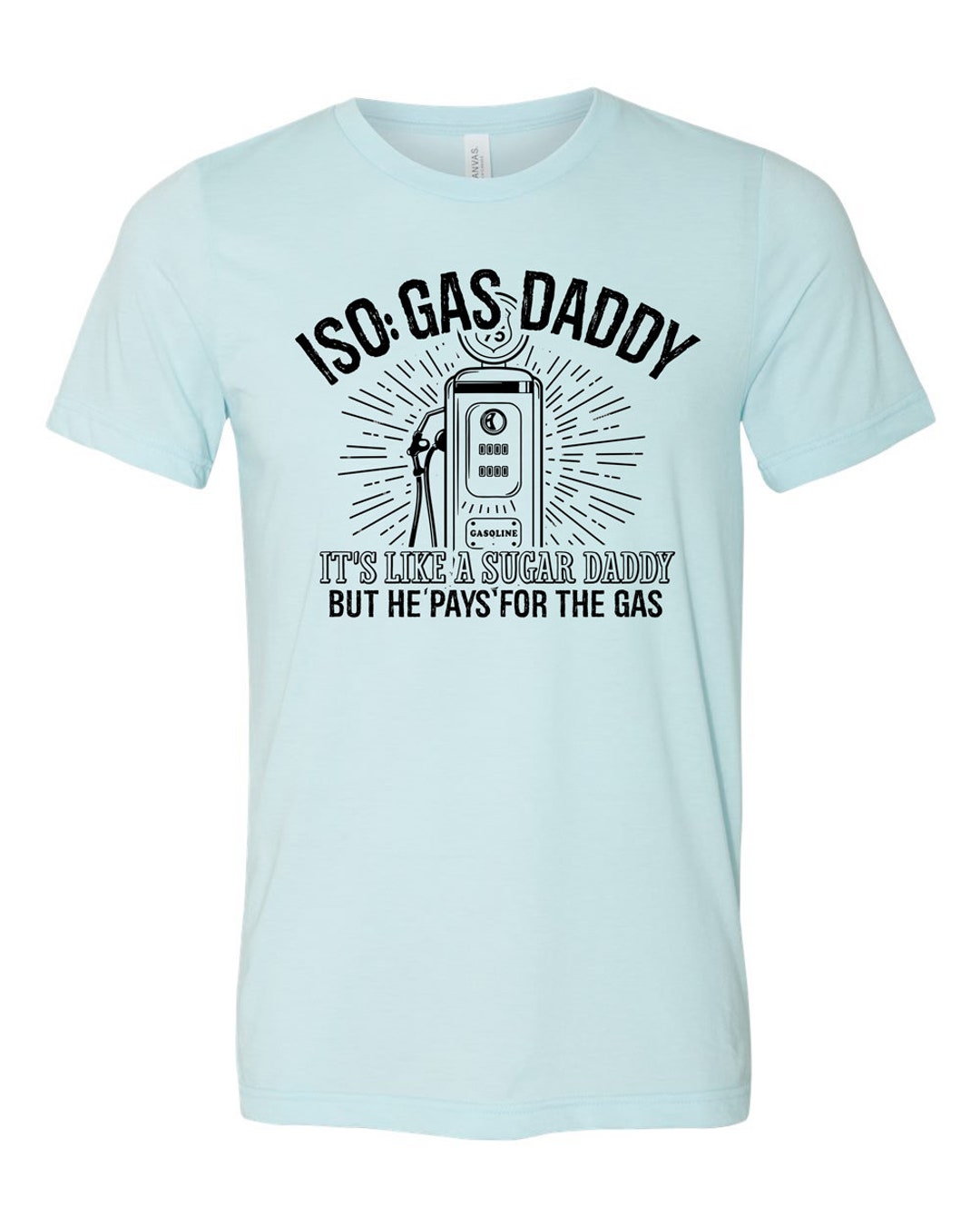 RTS Gas Daddy BLACK Screen Print TRANSFER - Etsy