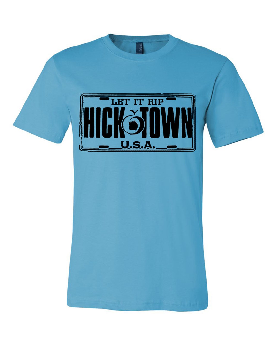 RTS Hick Town Let It Rip BLACK Screen Print TRANSFER - Etsy