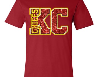 Kansas City Football Home Iron-on for T-shirts, Sports Team DTF Heat ...