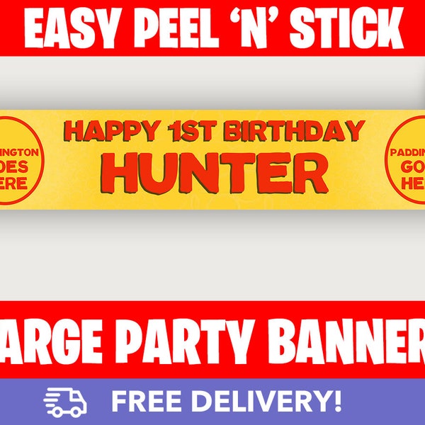 Paddington Birthday - Etsy UK