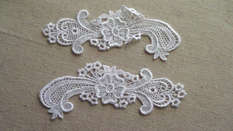 Scroll Applique- Pair - Etsy