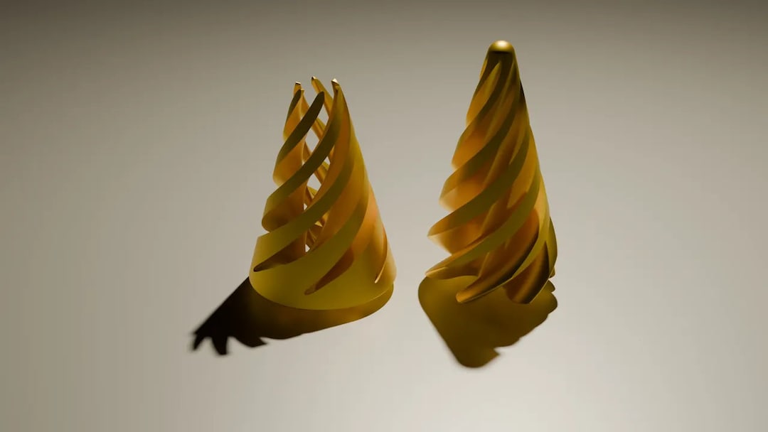 Fidget Spiral Cone 3D Printer STL File - Etsy