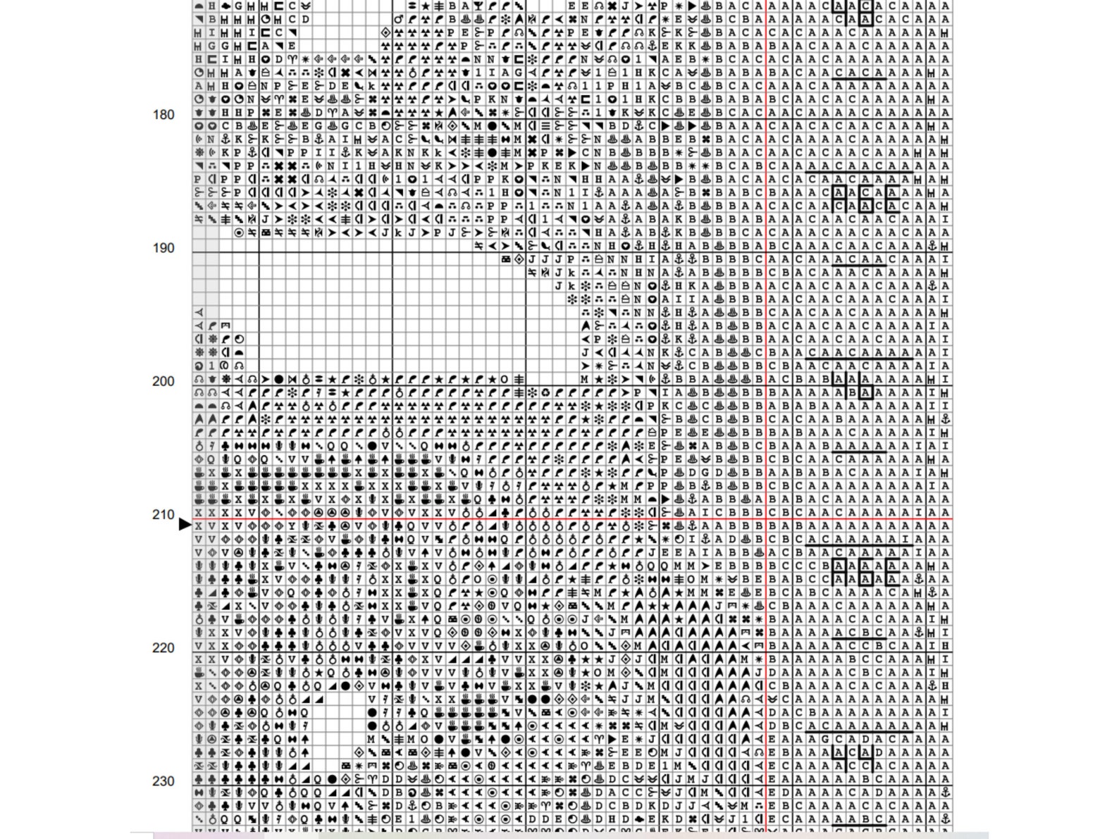 Child's Growth Chart Cross Stitch Pattern, Winnie the Pooh, Counted ...