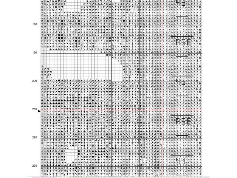 Child's Growth Chart Cross Stitch Pattern, Winnie the Pooh, Counted ...