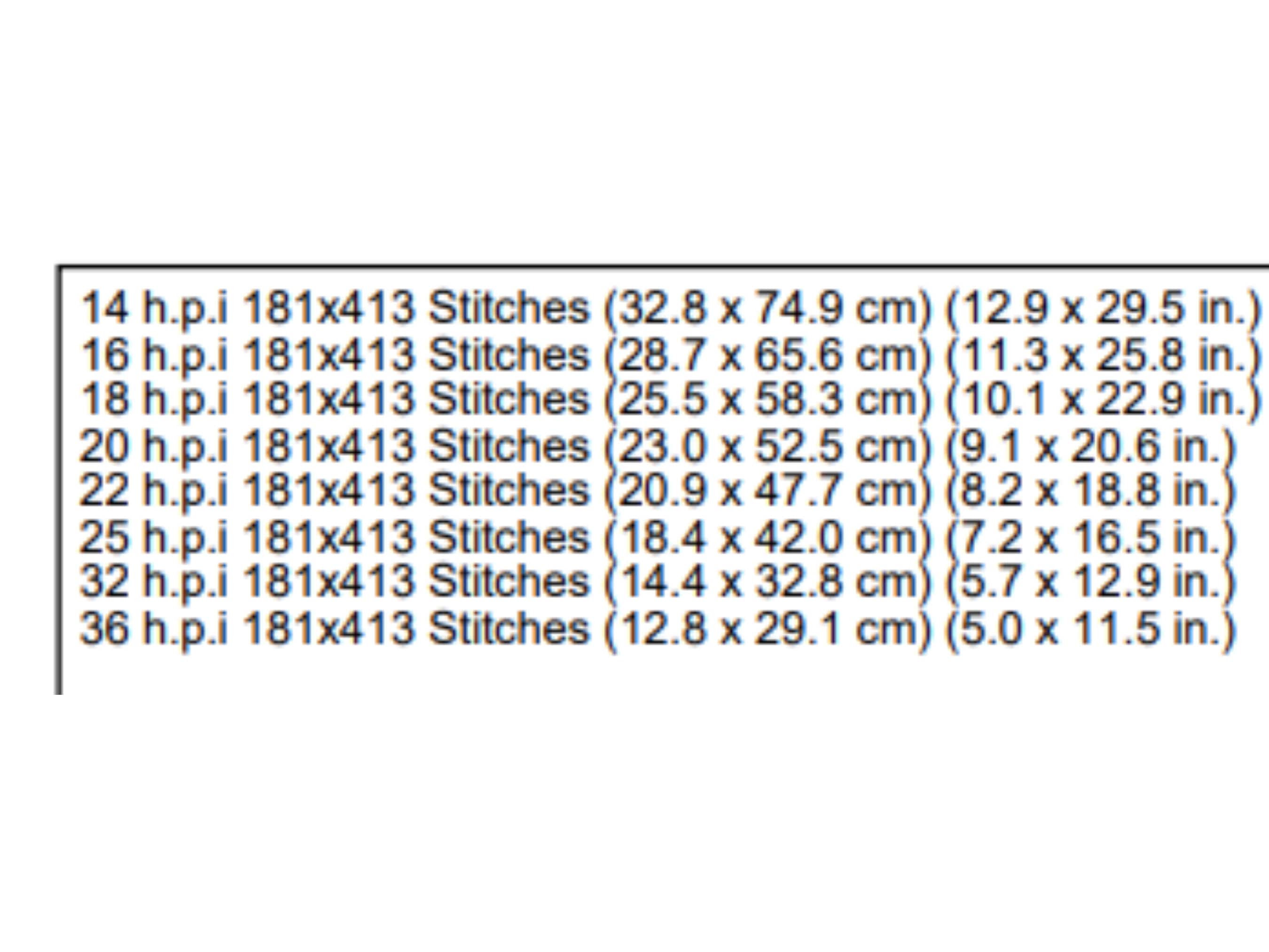 Child's Growth Chart Cross Stitch Pattern, Winnie the Pooh, Counted ...