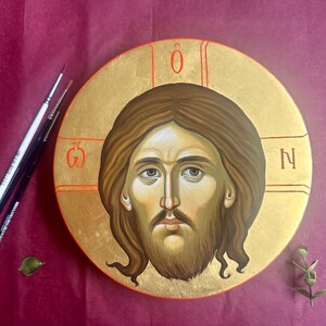 Holy Face of Jesus Christ, Hand-painted Orthodox Icon, Orthodox ...