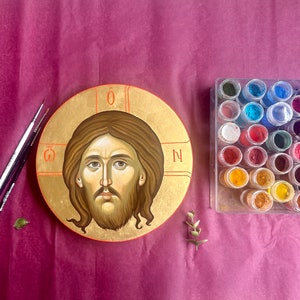 Holy Face of Jesus Christ, Hand-painted Orthodox Icon, Orthodox ...