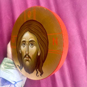 Holy Face of Jesus Christ, Hand-painted Orthodox Icon, Orthodox ...