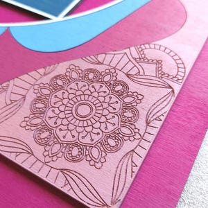 Venus Yantra Wall Art | Shukra Yantra | Sacred Geometry Decor | Love ...