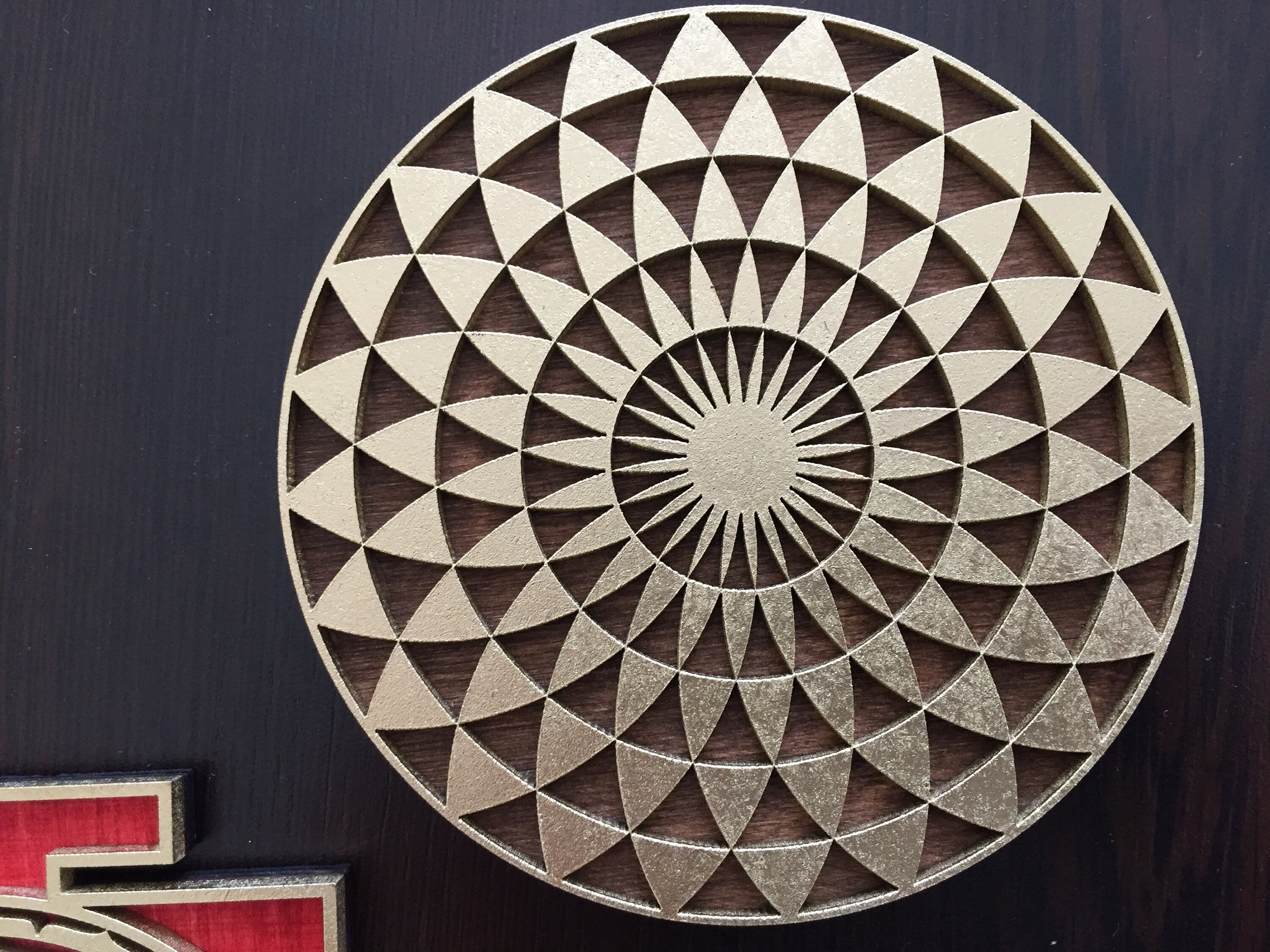 Sacred Geometry Wooden Magnets Sri Yantra Torus Metatron - Etsy