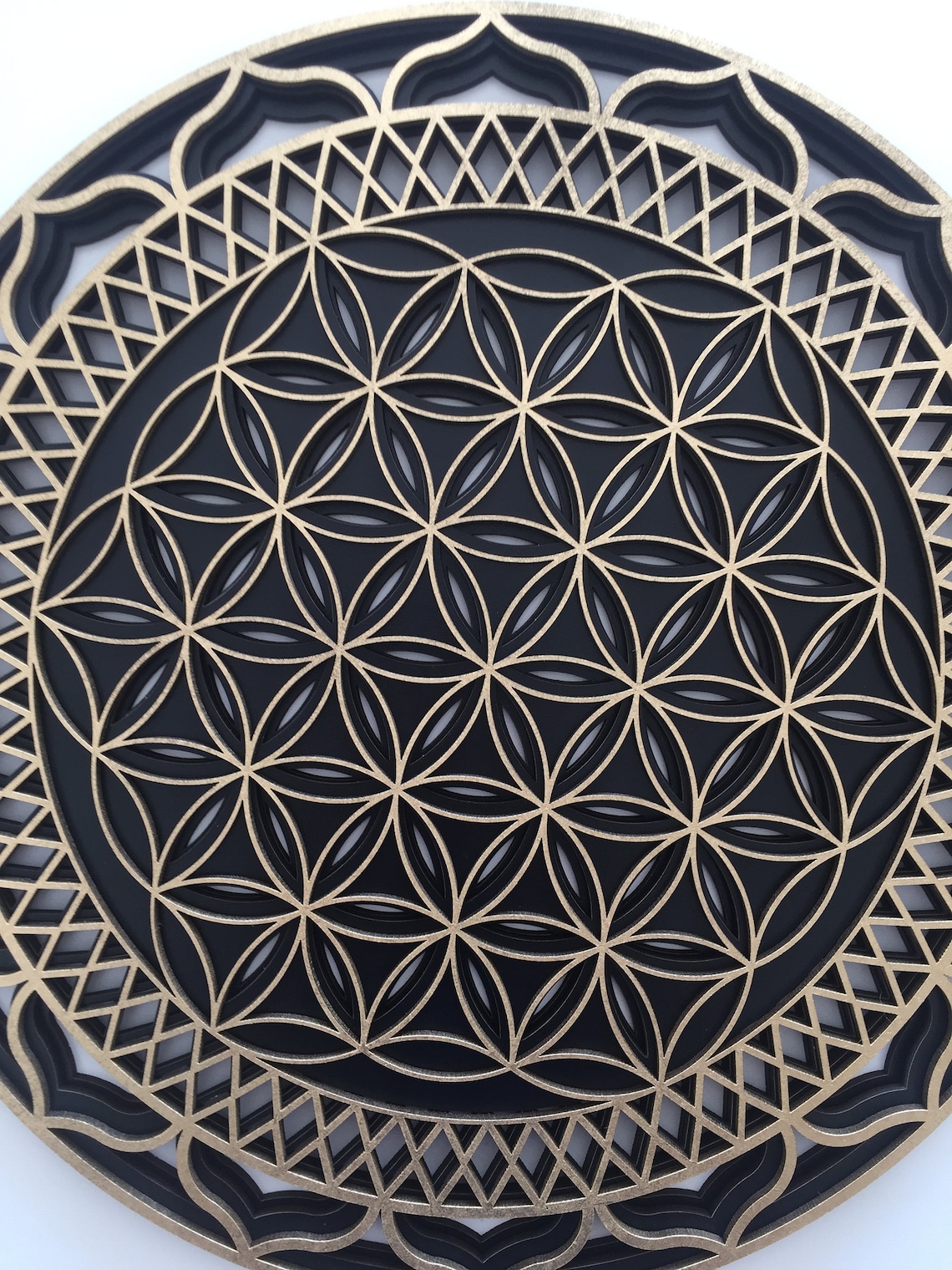 Flower of Life Wood Wall Decor Flower of Life Wall Hanging | Etsy