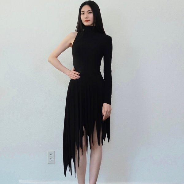 Turtle Neck Evening Dress - Etsy