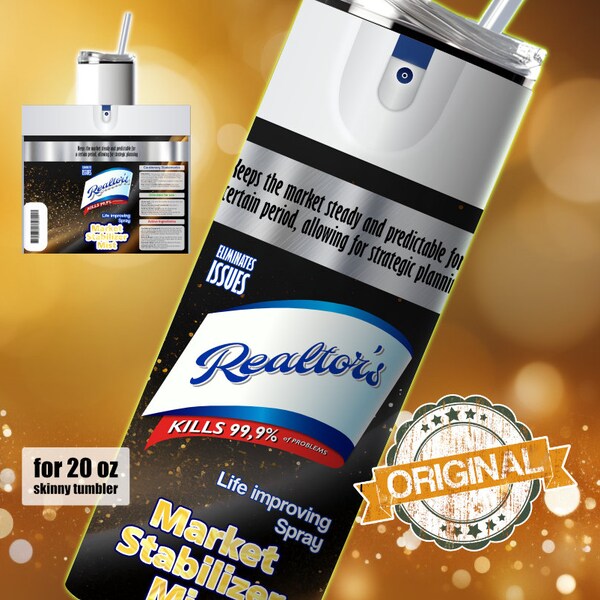 Realtor Tumbler - Etsy