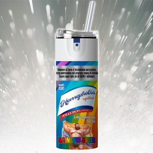 LGBTQ PNG Tumbler Wrap LGBTQ Pride Month Magic Spray rainbow Rider ...