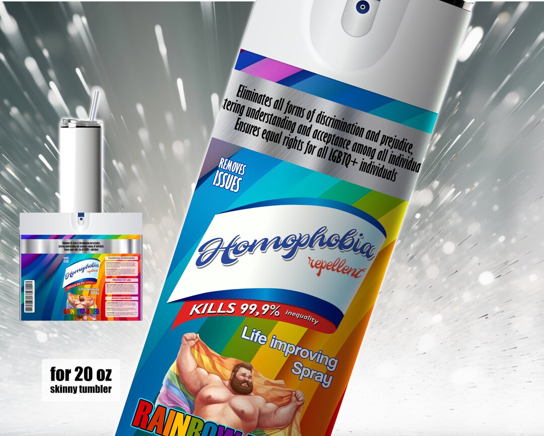 LGBTQ PNG Tumbler Wrap LGBTQ Pride Month Magic Spray rainbow Rider ...