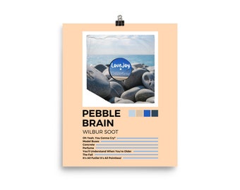 Lovejoy Pebble Brain Poster | Etsy