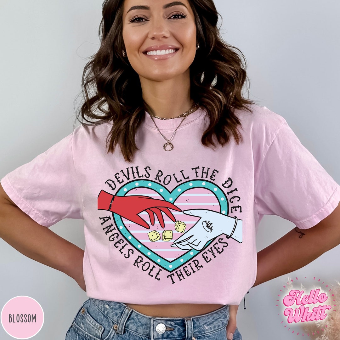 Devils Roll the Dice Hands Comfort Colors T-shirt SIZES - Etsy