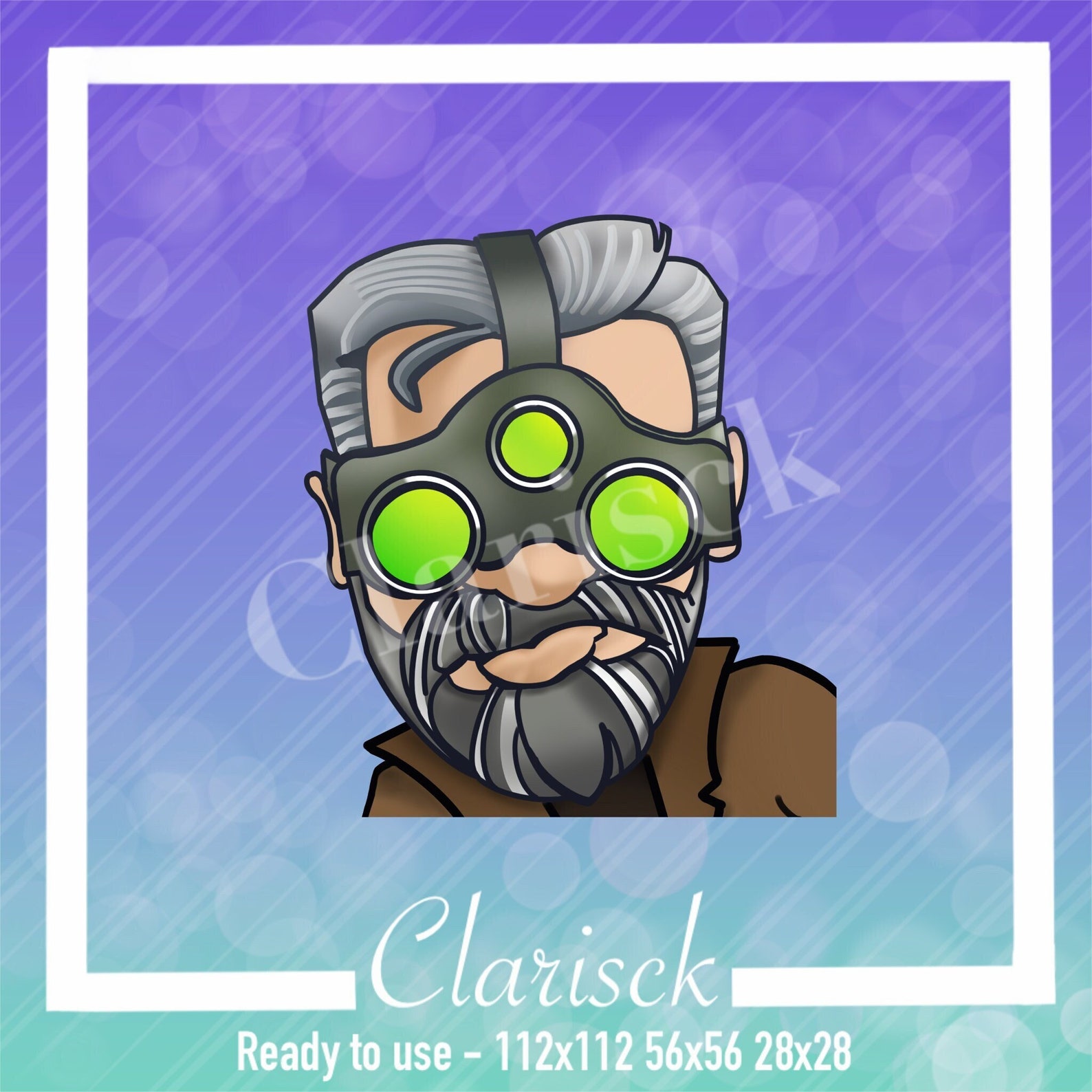 Zero R6 Splinter Cell Emote for Twitch / Discord / Stream / Youtube ...